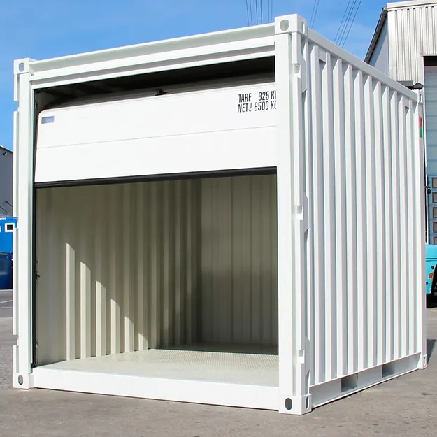 10 Foot Storage Container with Sectional Garage Door Opening – FECAMP ...